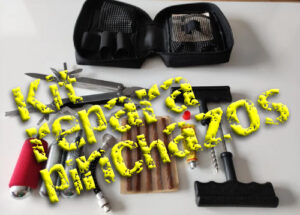 Kit repara pinchazos - Retos en Moto - solucion rapida y efectiva